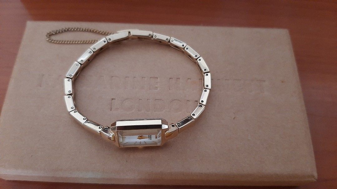 Katharine Hamnett Watch in Gold, Art Deco Style., Luxury, Watches on ...