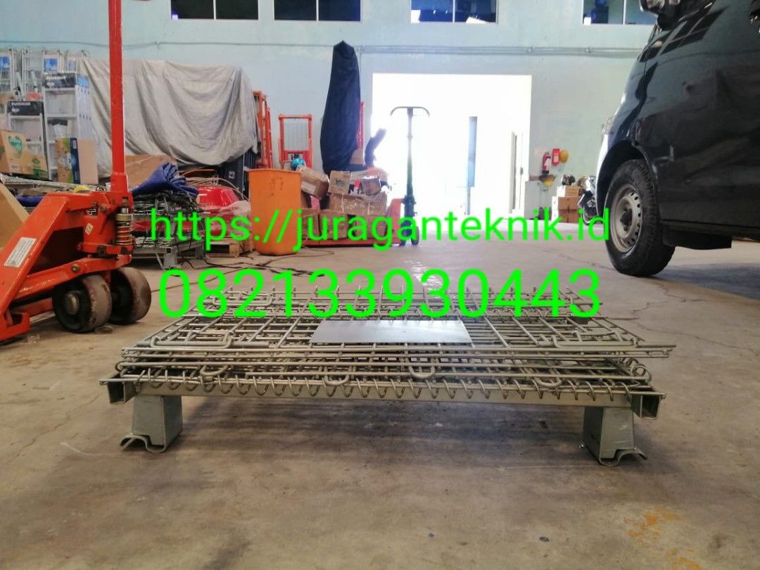 Keranjang Besi Lipat / Pallet Mesh Dalton Stocky, Serba Serbi, Others ...