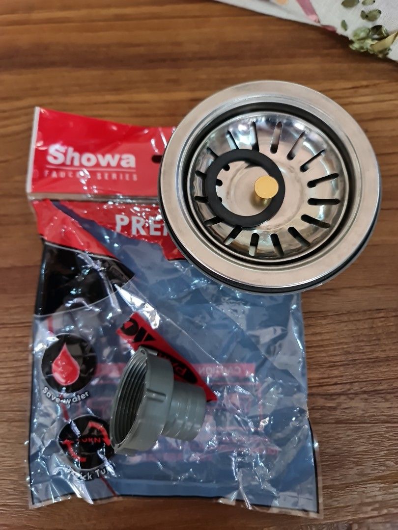 Kitchen sink drain set, Furniture & Home Living, Bathroom & Kitchen ...