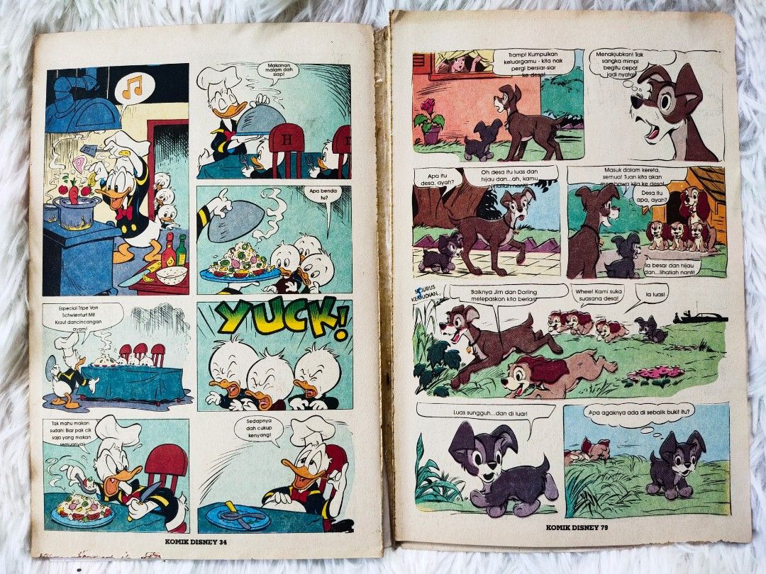 Komik Disney Mickey Mouse, Hobbies & Toys, Books & Magazines, Comics ...