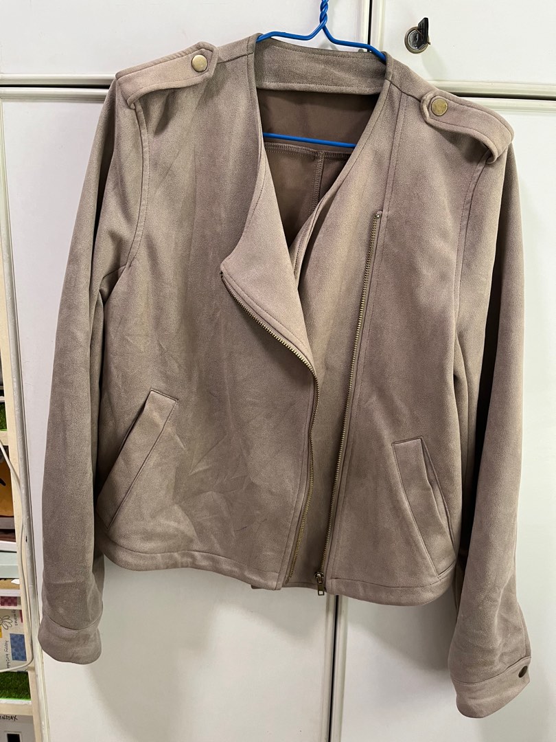 Korea Jacket, Women's Fashion, Coats, Jackets and Outerwear on Carousell