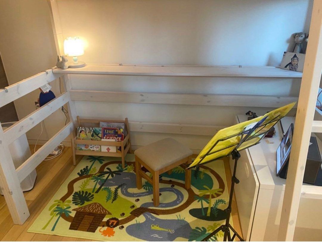 Kuhl High Rise Kids Loft Bed, Furniture & Home Living, Furniture, Bed ...