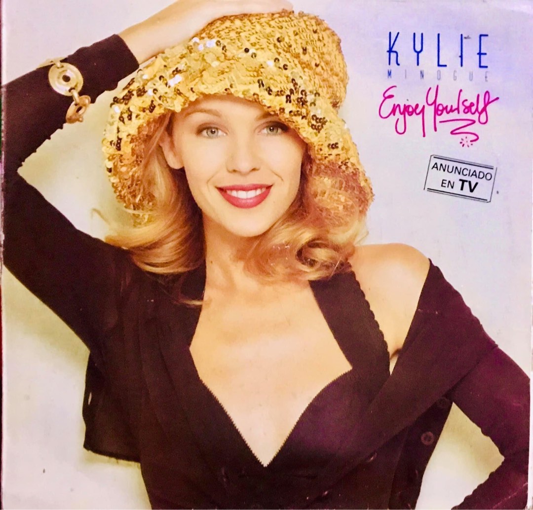 KYLIE MINOGUE - ENJOY YOURSELF LP, Hobbies & Toys, Music & Media ...