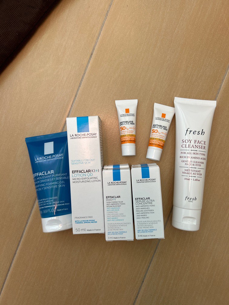 La roche posay/fresh samples, Beauty & Personal Care, Face, Face Care ...
