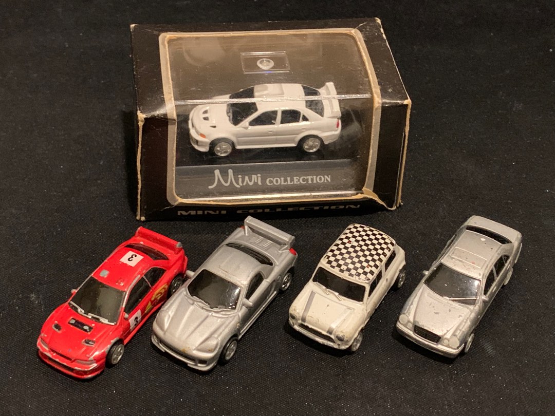 Lancer Evo5 MR2 Mini Cooper Subaru Impreza WRX 22B Benz Mini Collection ...