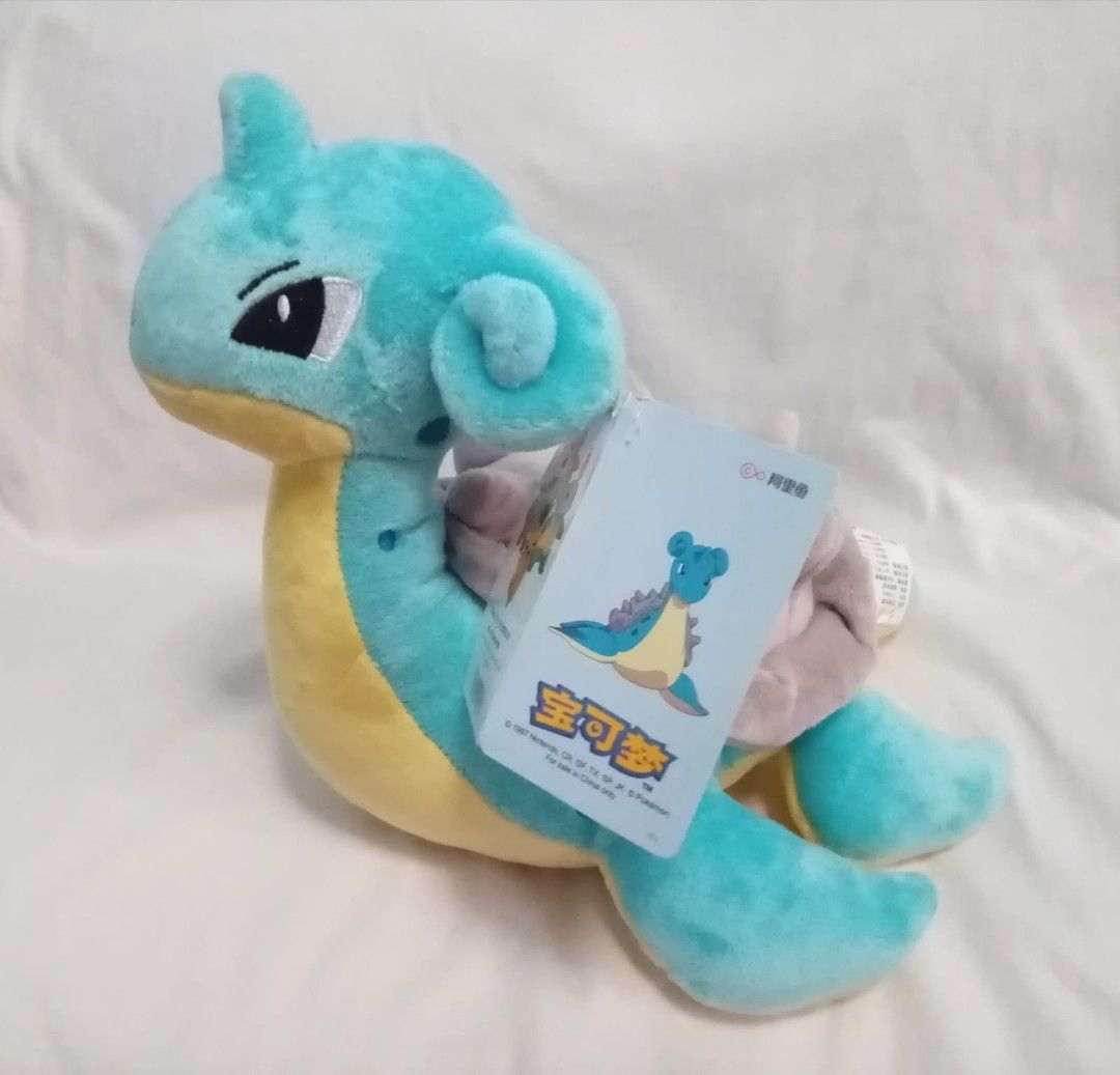Lapras Pokemon blue, Hobbies & Toys, Toys & Games on Carousell