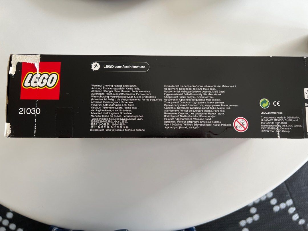 LEGO Architecture 21030 United States Capitol Building, Hobbies & Toys ...