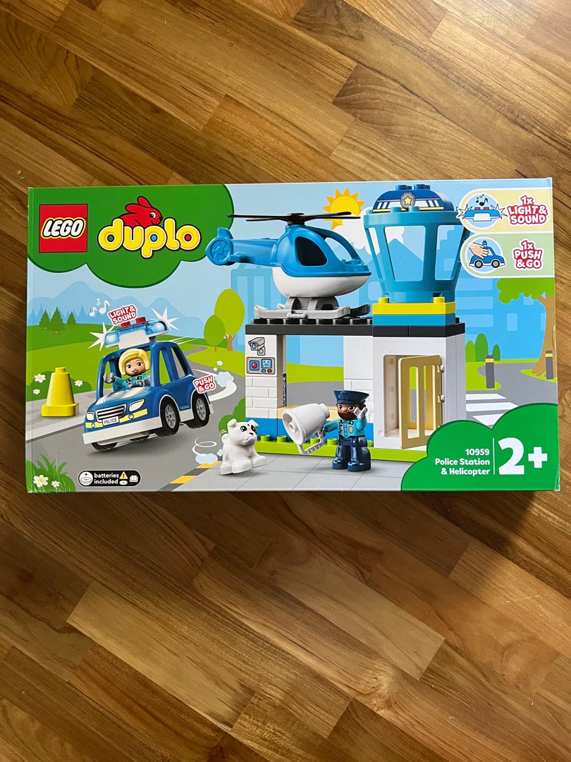 LEGO Duplo 10959 Police Station & Helicopter, Hobbies & Toys, Toys ...