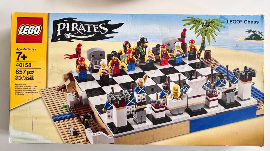 LEGO Pirates Chess set, Hobbies & Toys, Toys & Games on Carousell