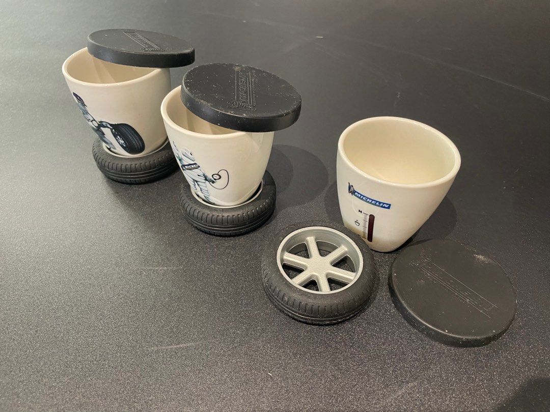 Limited edition Michellin cup set, Hobbies & Toys, Memorabilia ...