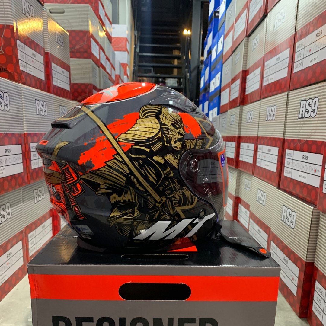 LIMITED EDITION!! PSB APPROVED!! MT Helmet SV Avenue Bushido Grey Gray ...