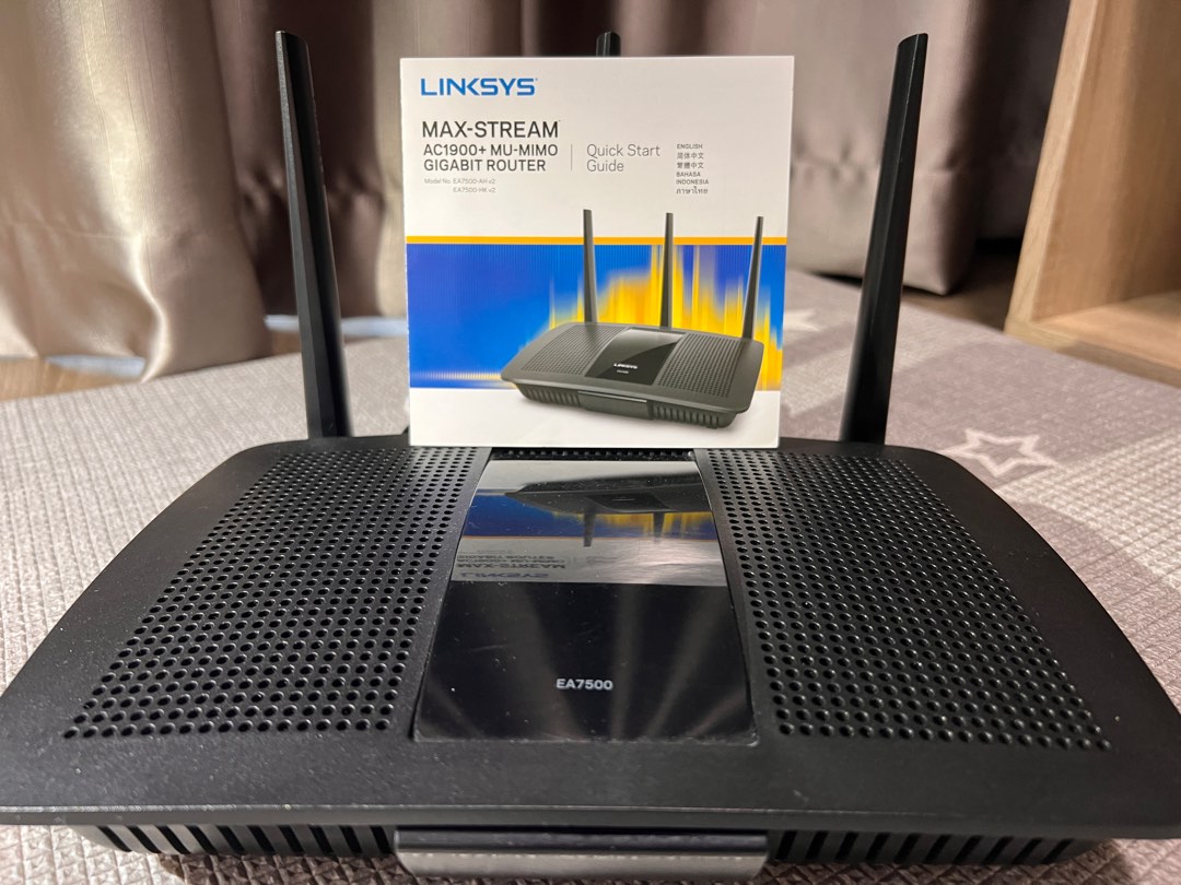 Linksys EA7500 Router ( free cable), Computers & Tech, Parts ...