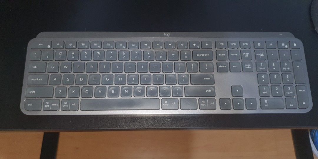 Logitec Mx Keys Full Size Computers Tech Parts Accessories Computer Keyboard On Carousell