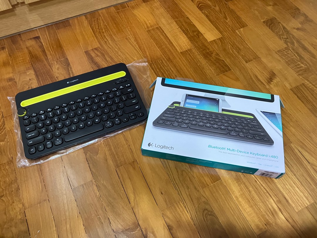 Logitech k480 Multi-device Bluetooth keyboard, Computers & Tech, Parts ...