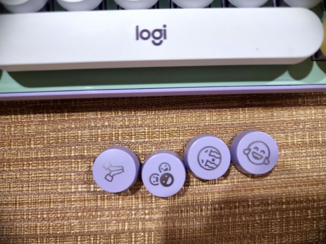 Logitech POP keys (Purple), Computers & Tech, Parts & Accessories ...