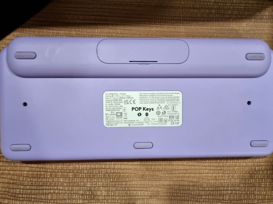 Logitech POP keys (Purple), Computers & Tech, Parts & Accessories ...