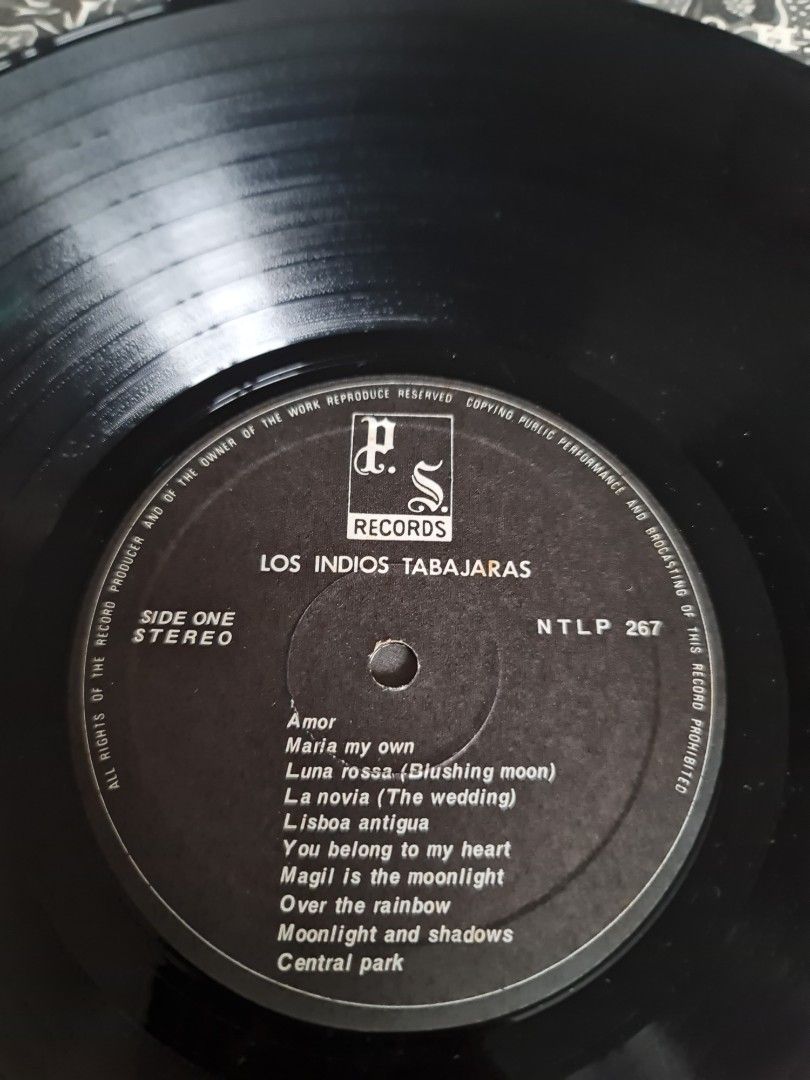 Los Indios Tabajaras - The Greatest 19 Hits Of LP Vinyl Record Piring ...