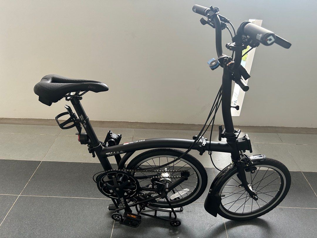 LP LitePro Foldie Foldable Folding Tri-Fold Bike Bicycle 16 inch 6 ...