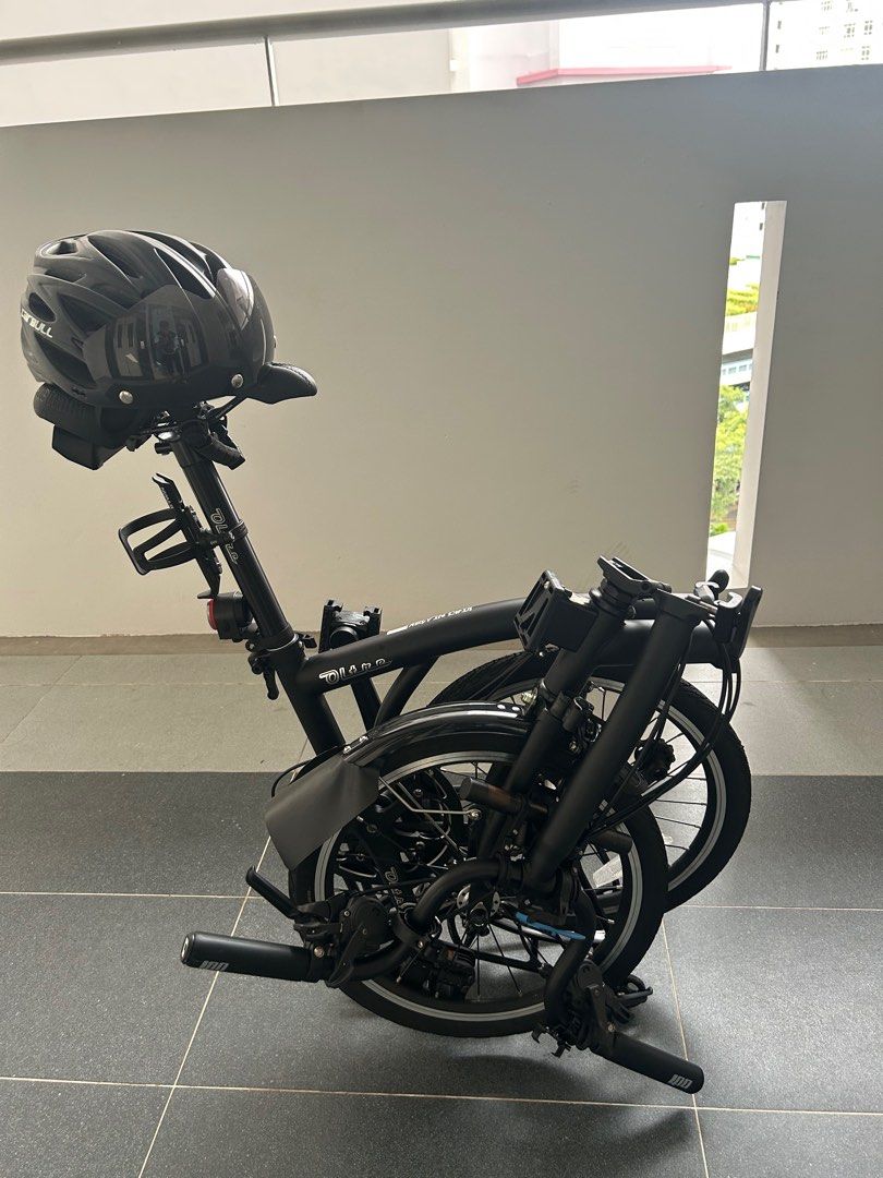 LP LitePro Foldie Foldable Folding Tri-Fold Bike Bicycle 16 inch 6 ...