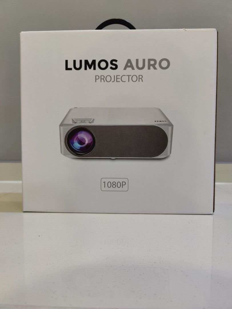 Lumos AURO Home Cinema Short Throw Projector (SMART WITH RIZE STAND), TV & Home Appliances, TV ...