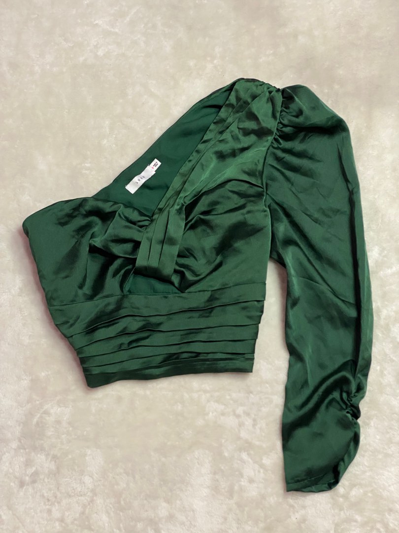 LUSH ONE SIDED TOP, Women's Fashion, Tops, Others Tops on Carousell