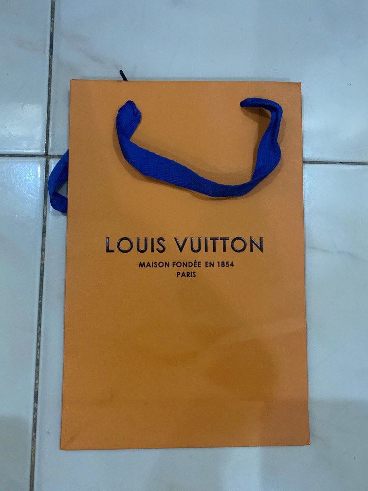 LV paper bag, Luxury, Bags & Wallets on Carousell