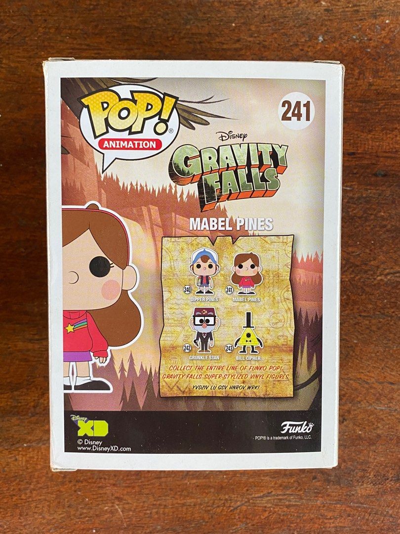 Mabel Pines Funko Pop! Gravity Falls Animation Vinyl Figure #241 ...
