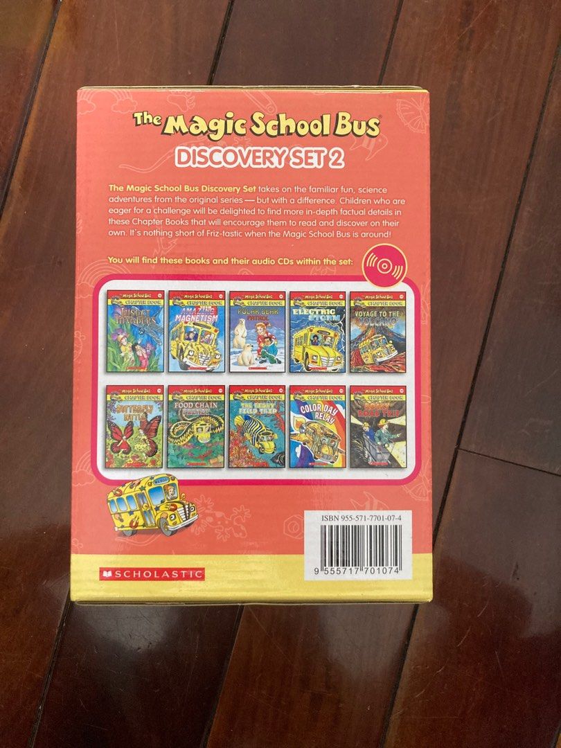magic school bus set 2, 興趣及遊戲, 書本 & 文具, 小說 & 故事書 - Carousell
