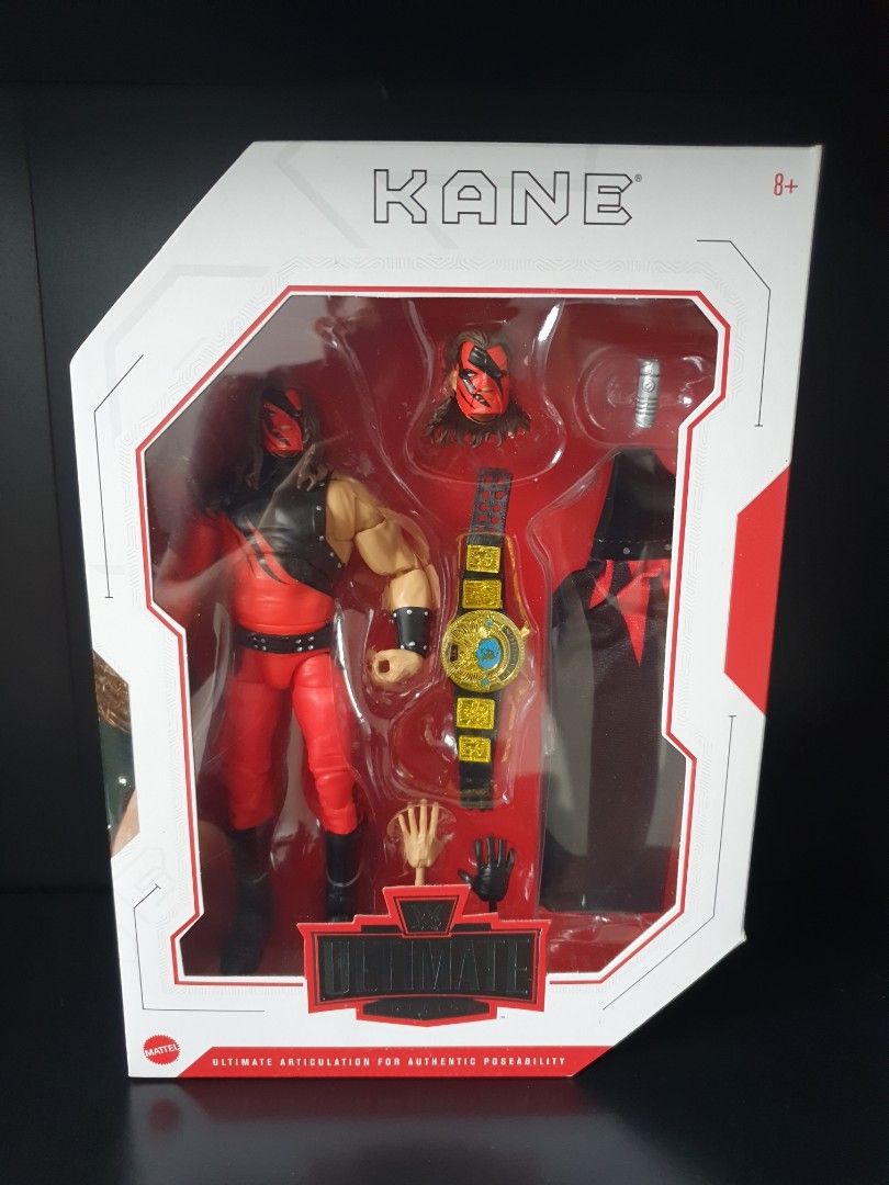Mattel WWE Ultimate Edition Kane, Hobbies & Toys, Toys & Games on Carousell