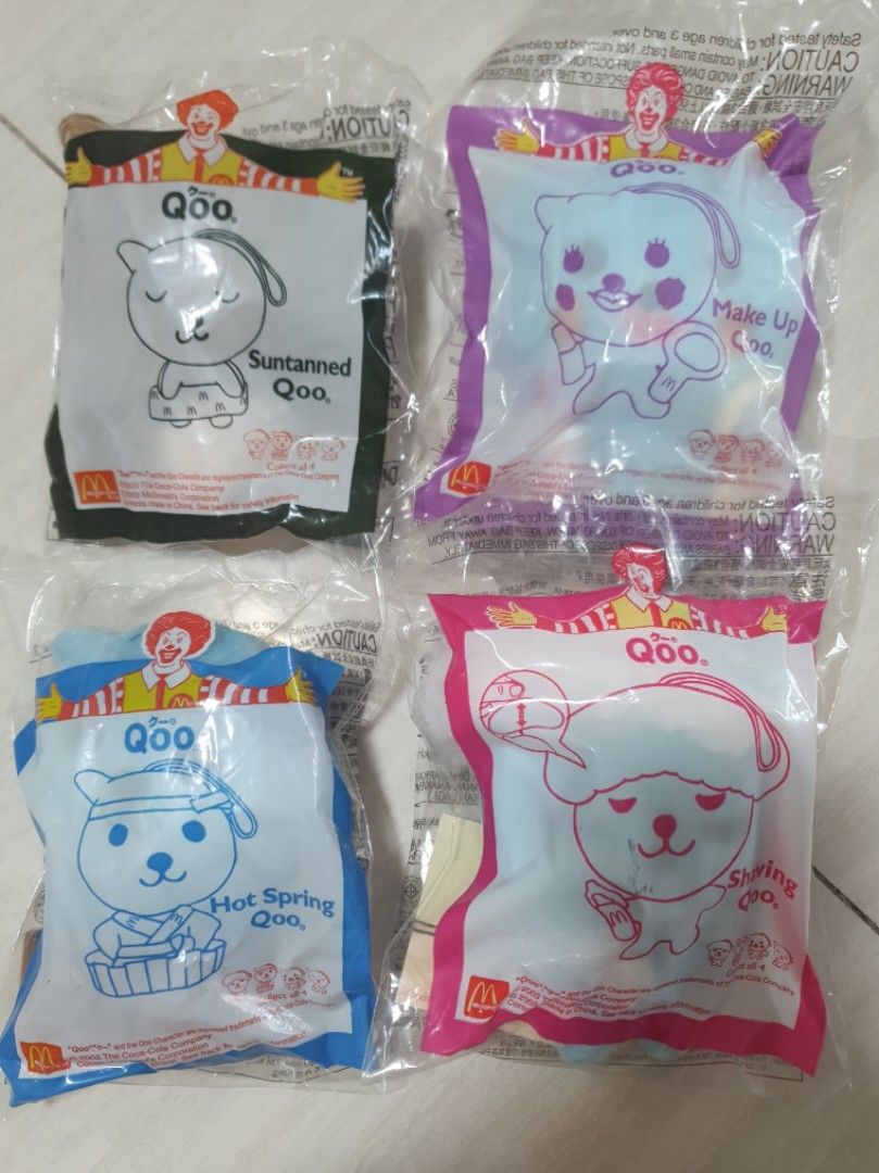 McDonald's Qoo toy set, Hobbies & Toys, Toys & Games on Carousell