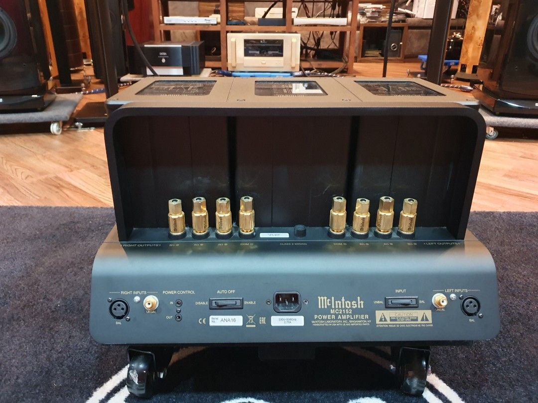 Mcintosh Mc 2152 70th Anniversary tube power amp, Audio, Soundbars ...