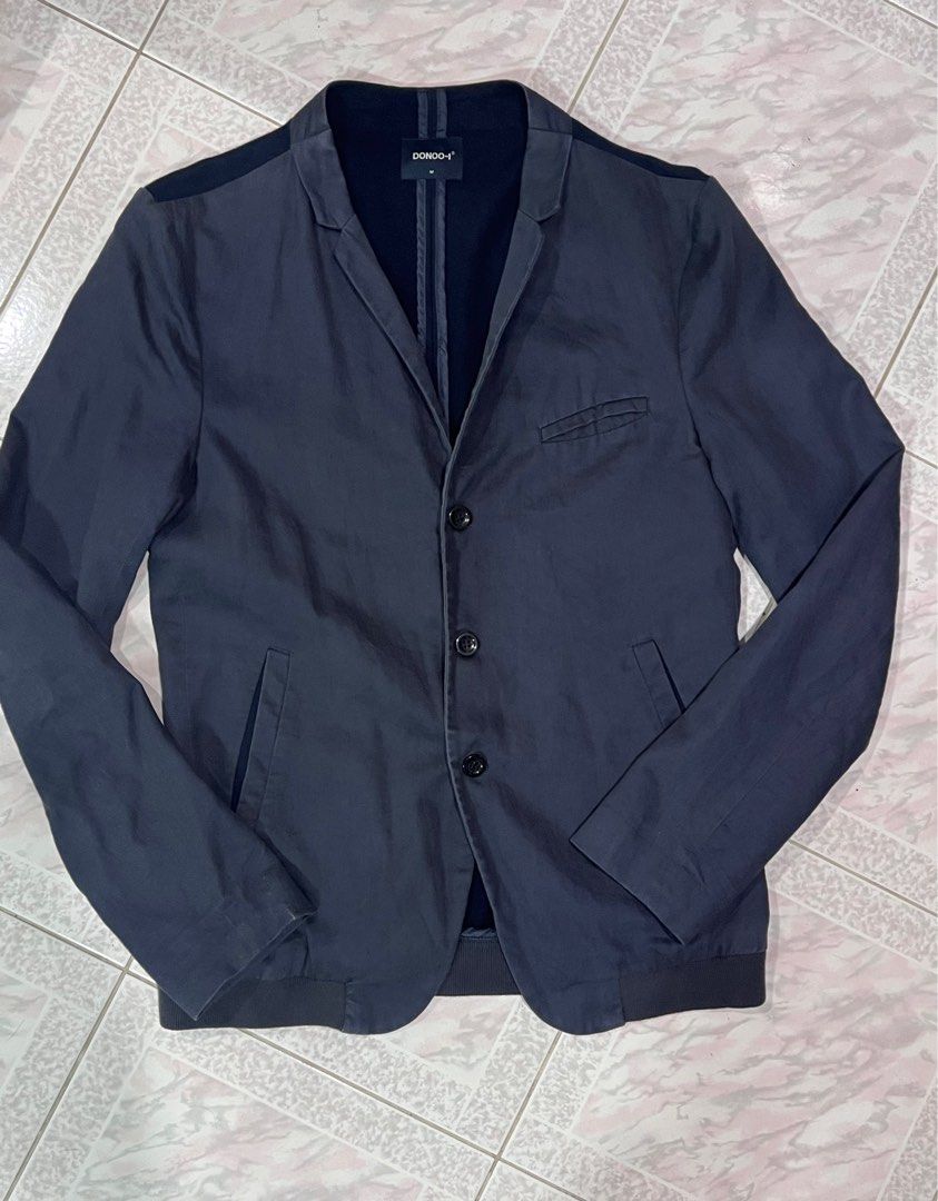 Men Smart Casual Blazer with details , Men's Fashion, Coats, Jackets ...