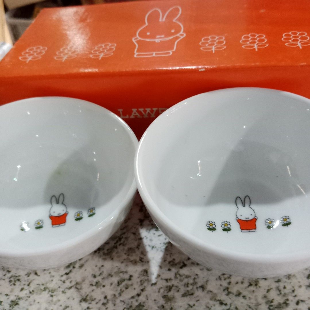 Miffy Mini Bowl Set, Hobbies & Toys, Memorabilia & Collectibles, Fan Merchandise on Carousell