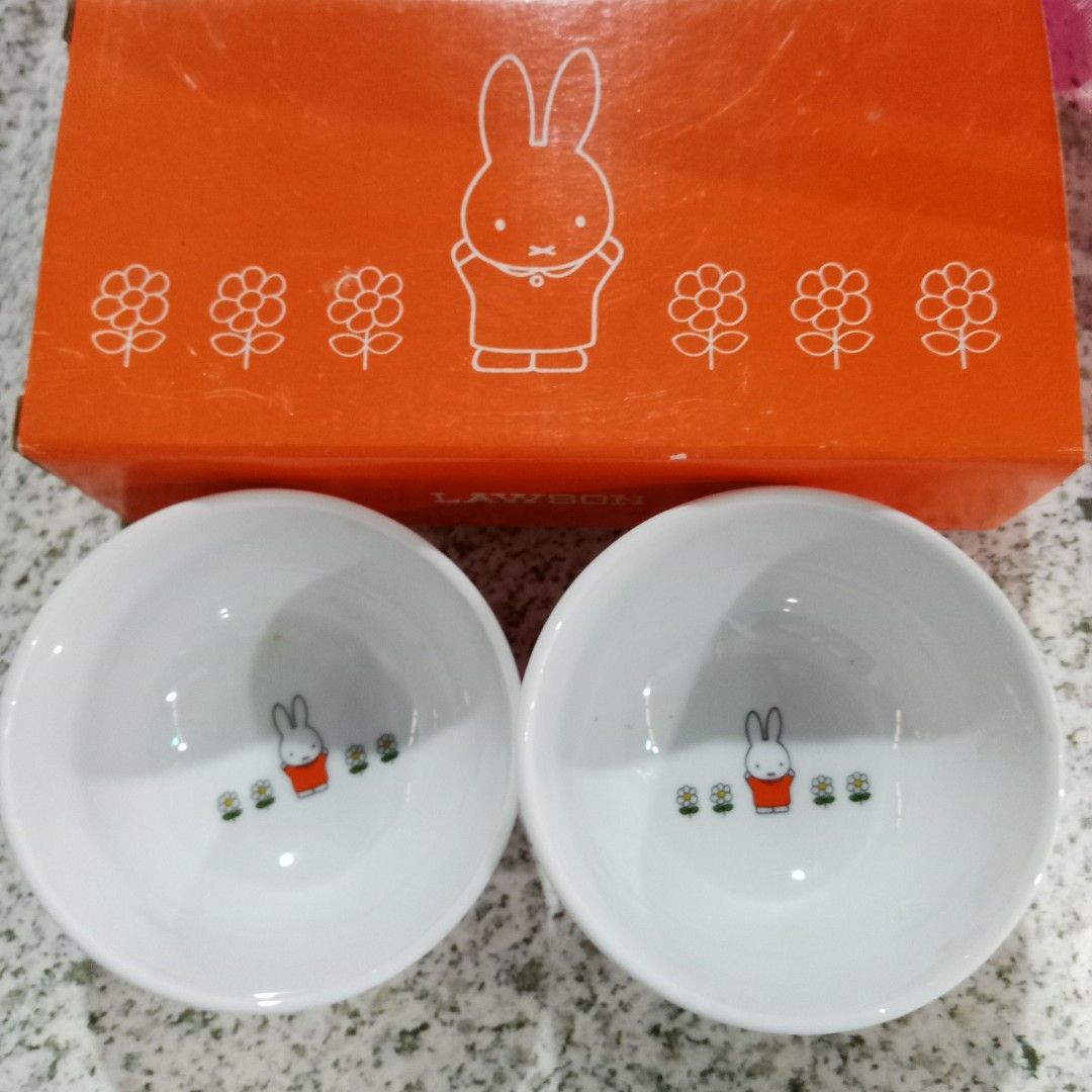 Miffy Mini Bowl Set, Hobbies & Toys, Memorabilia & Collectibles, Fan Merchandise on Carousell