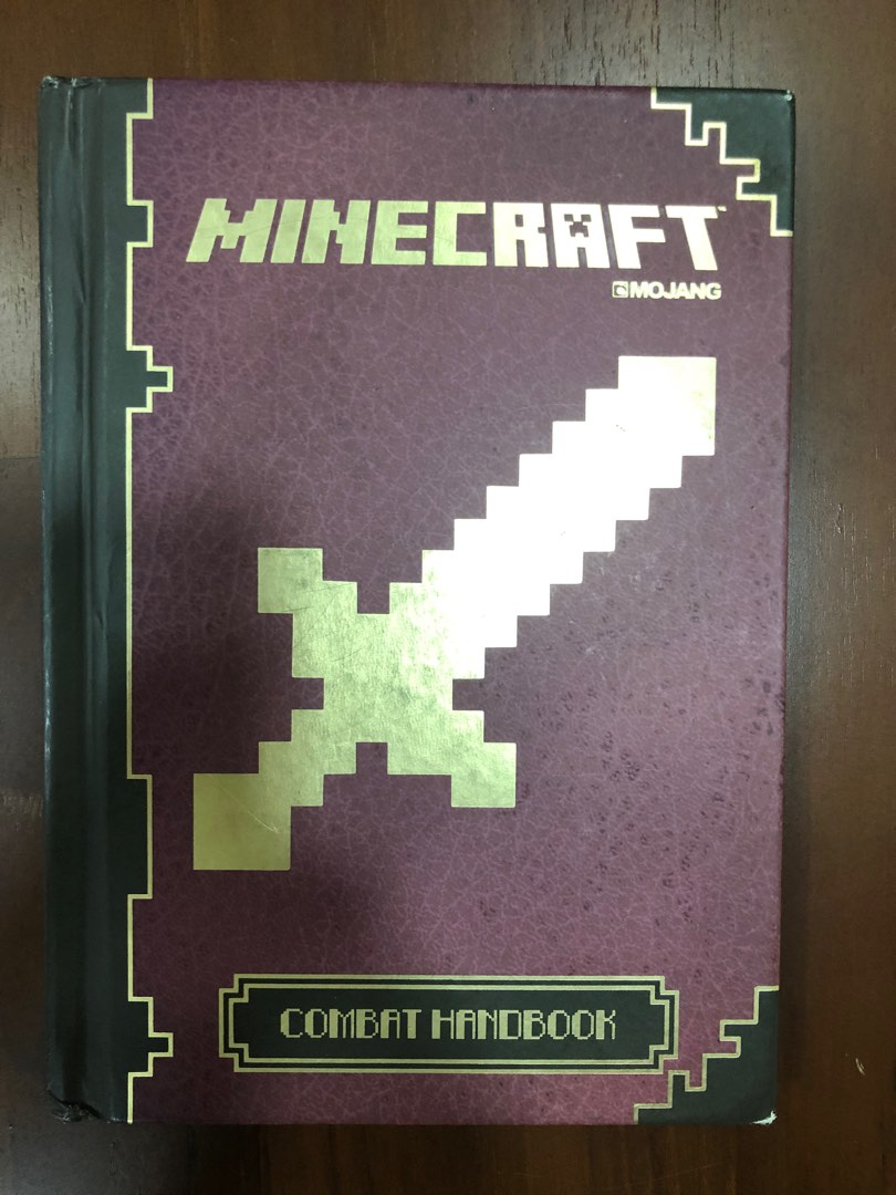 Minecraft Combat Handbook (hardback version), Hobbies & Toys, Books ...