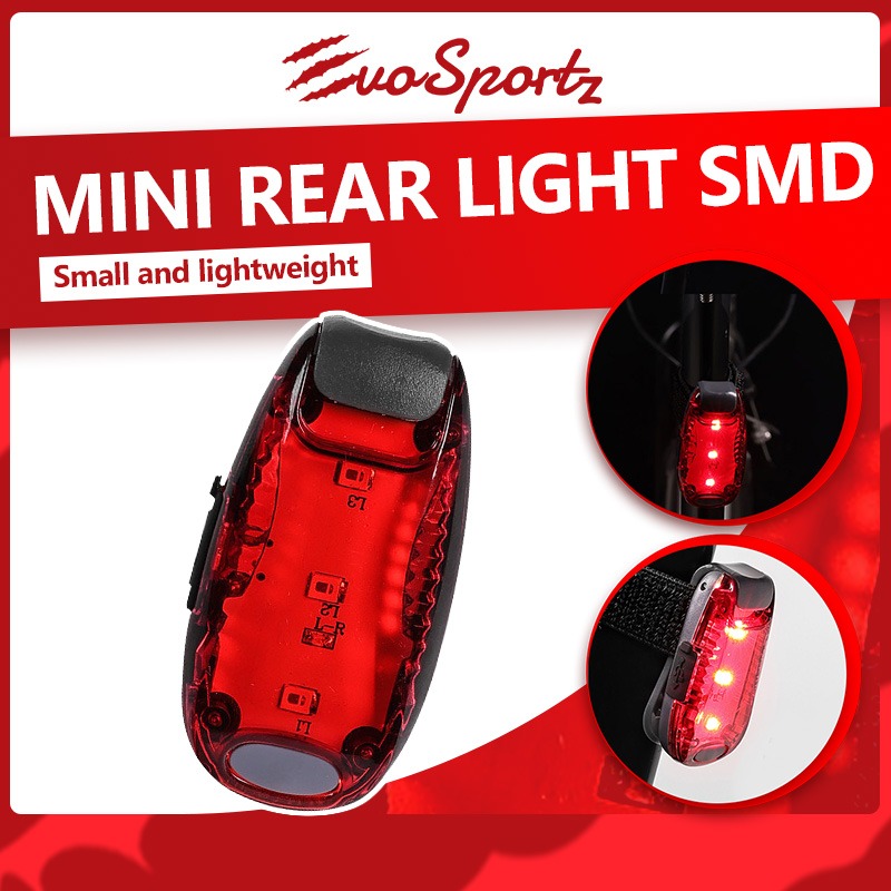Mini Rear Light SMD | Bike Tail Light Bicycle Rechargeable Red Light ...