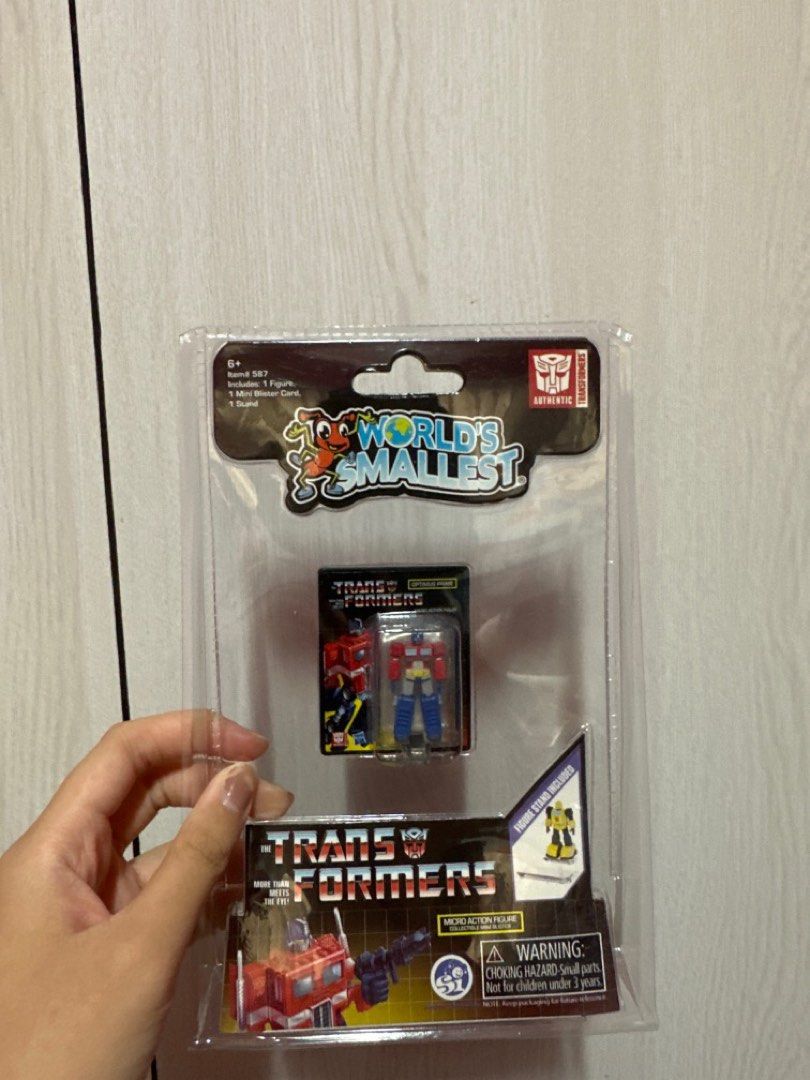 Miniature Optimus Prime, Hobbies & Toys, Toys & Games on Carousell