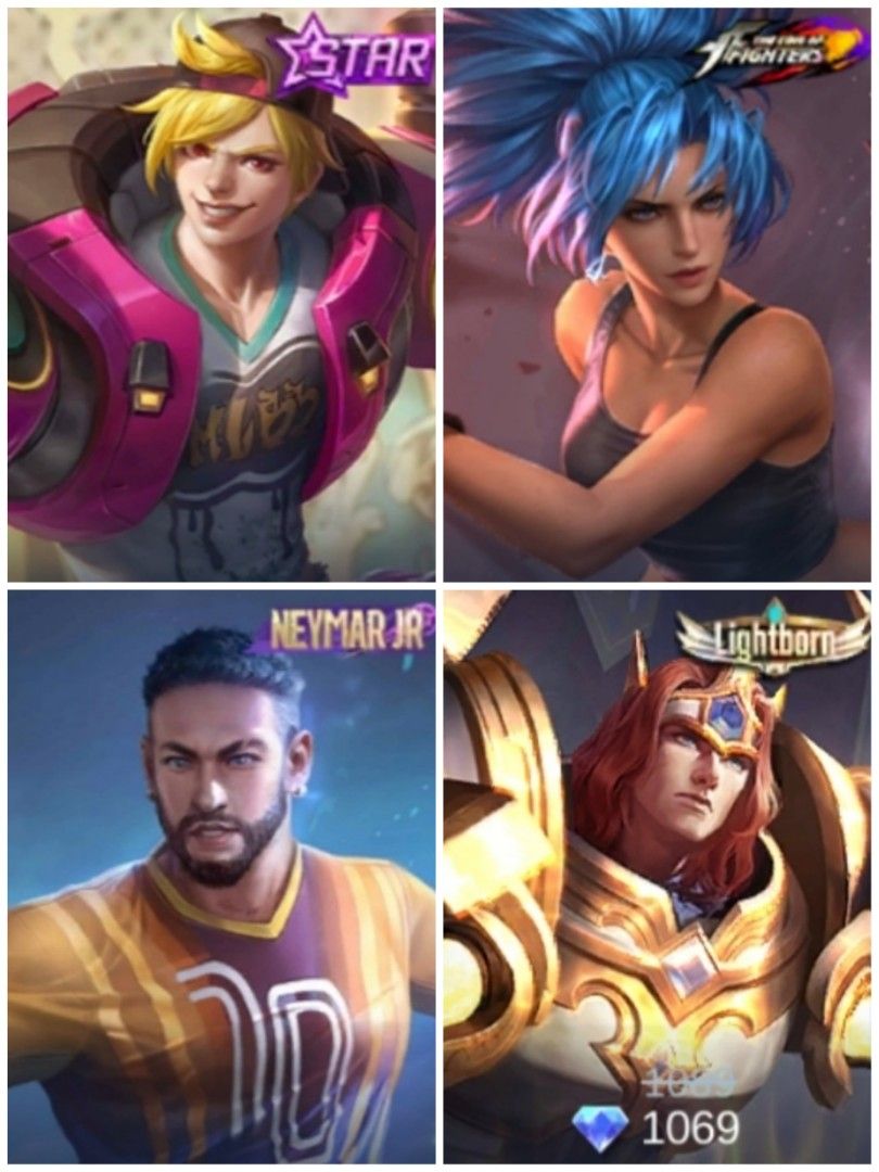 ML Acc Sultan( Collector Gs+Yz)+JJK Xavier+ Kof Chou, Video Gaming ...