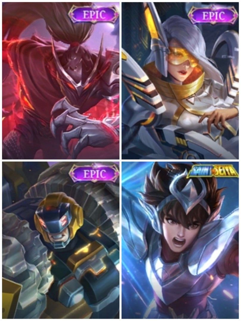 ML Acc Sultan( Collector Gs+Yz)+JJK Xavier+ Kof Chou, Video Gaming ...