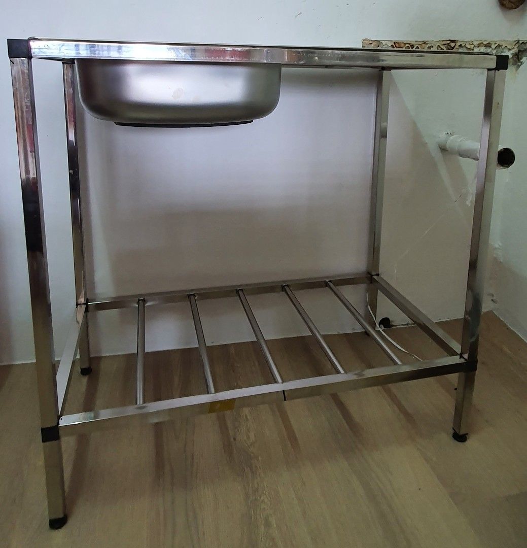 Mobile Kitchen Sink, Furniture & Home Living, Bathroom & Kitchen Fixtures on Carousell