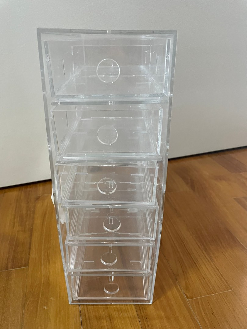 Muji acrylic drawers, Furniture & Home Living, Home Improvement ...