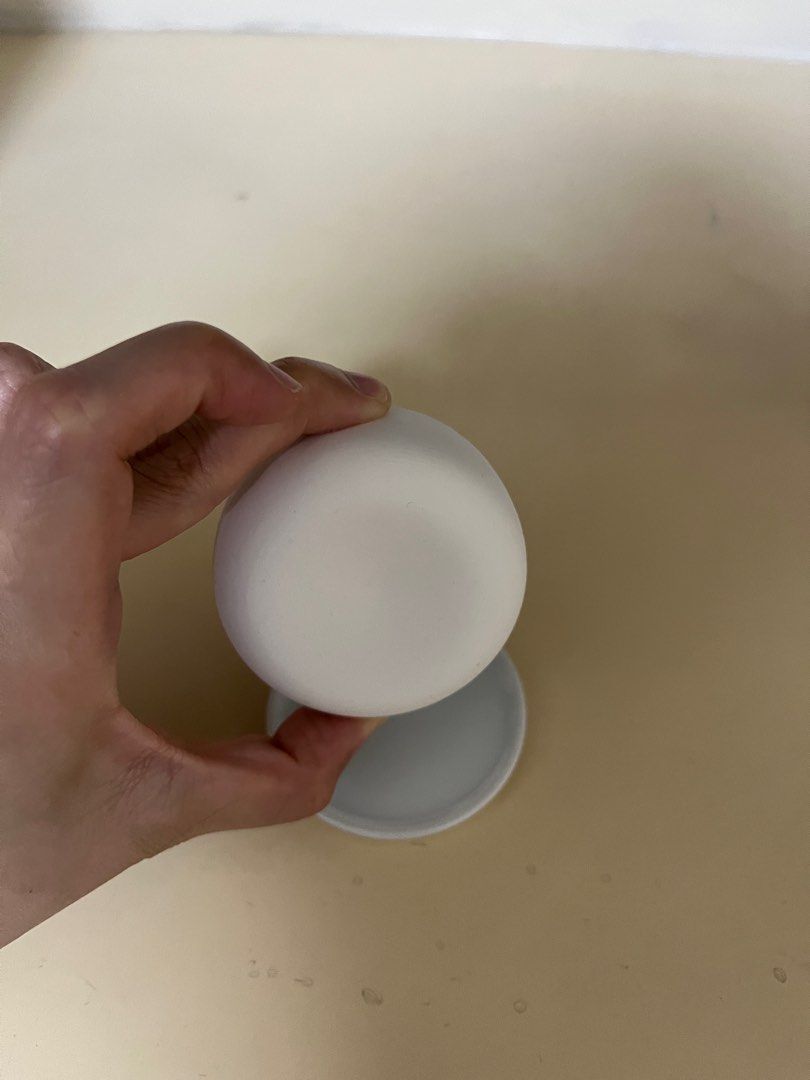 Muji aroma white stone essential oil diffuser, Furniture & Home Living ...