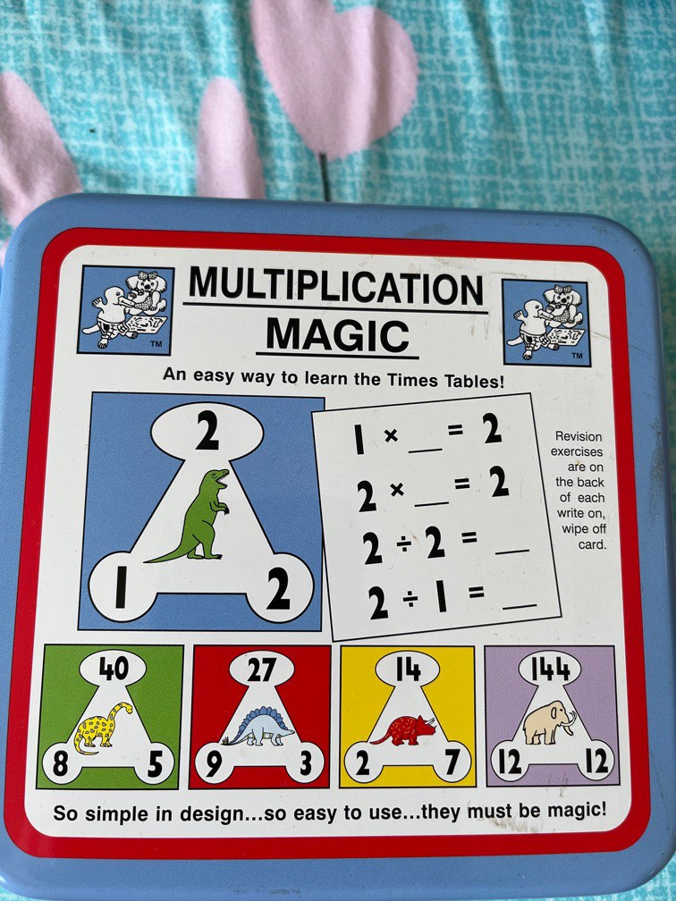 MULTIPLICATION MAGIC, Hobbies & Toys, Toys & Games on Carousell