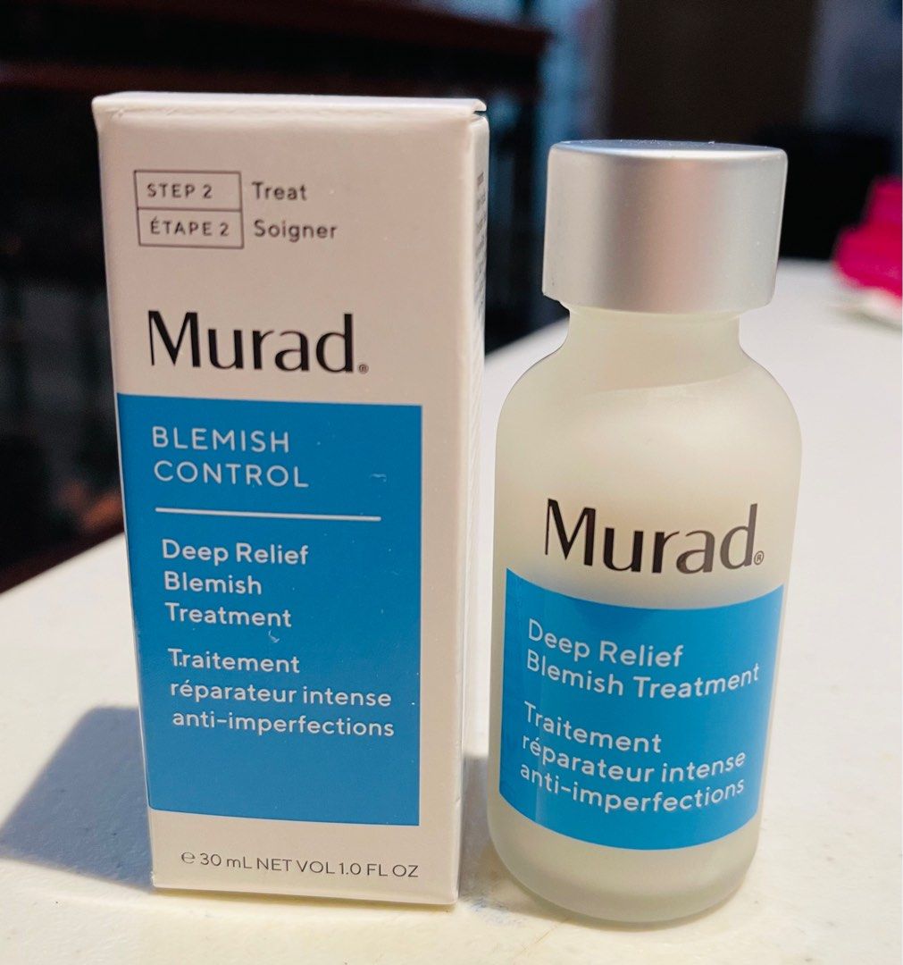 MURAD ACNE CONTROL DEEP RELIEF ACNE TREATMENT, Beauty & Personal Care ...