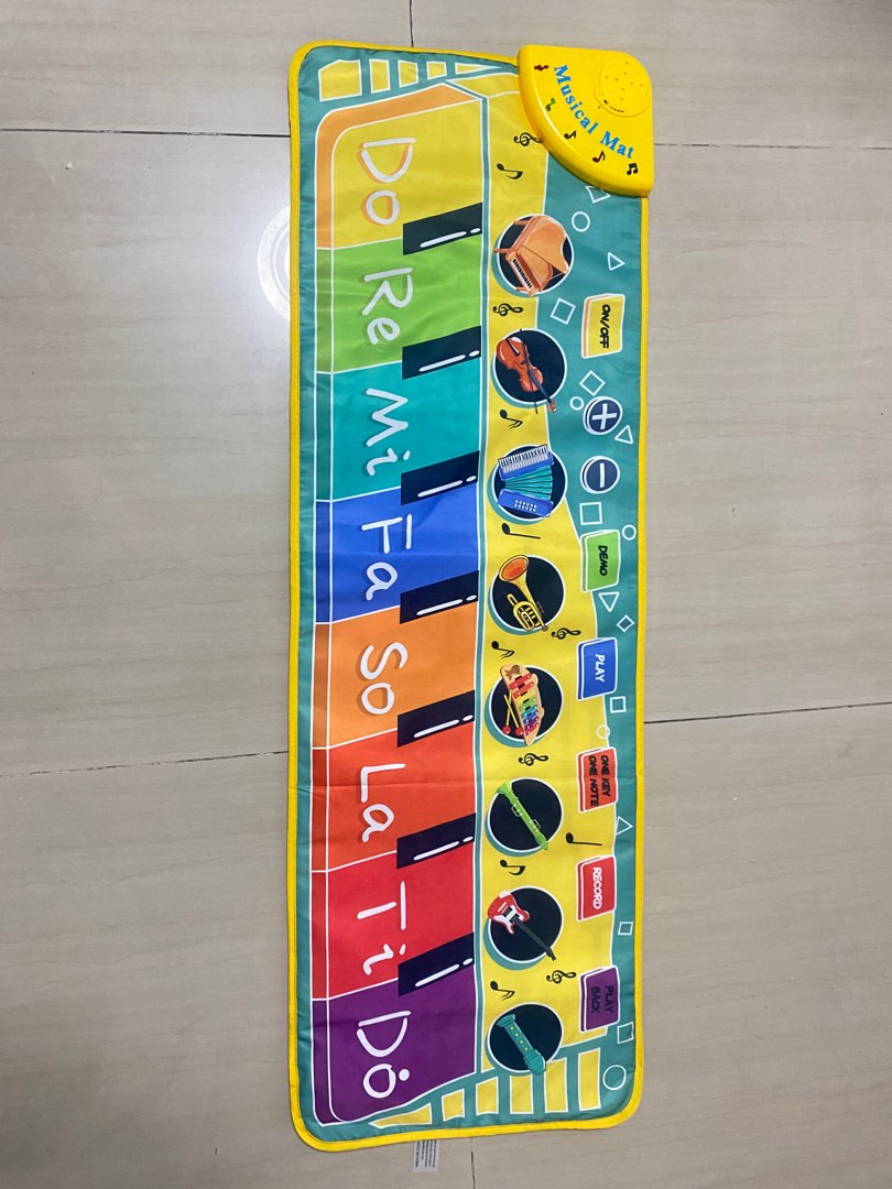 Musical Mat for kids, Hobbies & Toys, Toys & Games on Carousell