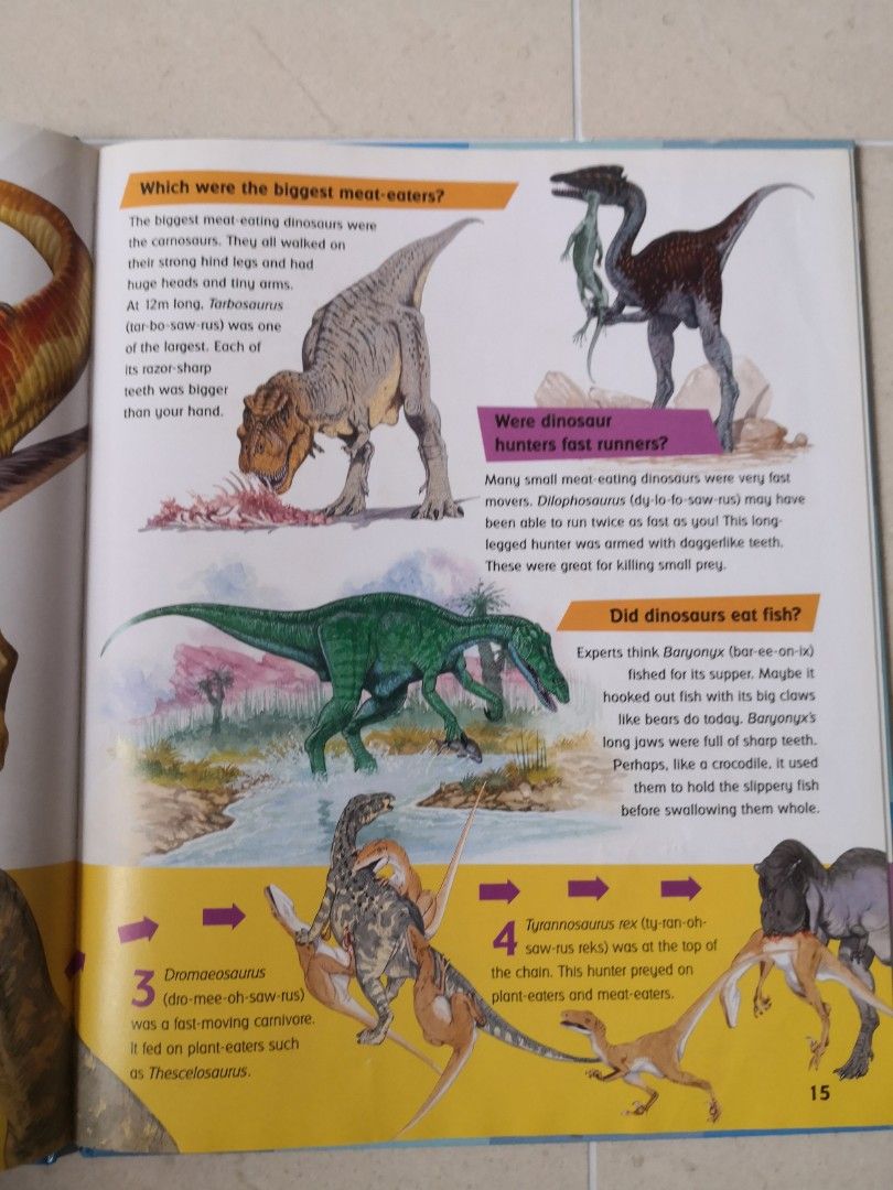 My First Dinosaurs: A Question and Answer Book, Hobbies & Toys, Books ...