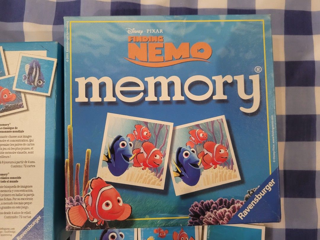 NEMO Memory Game, Hobbies & Toys, Toys & Games on Carousell