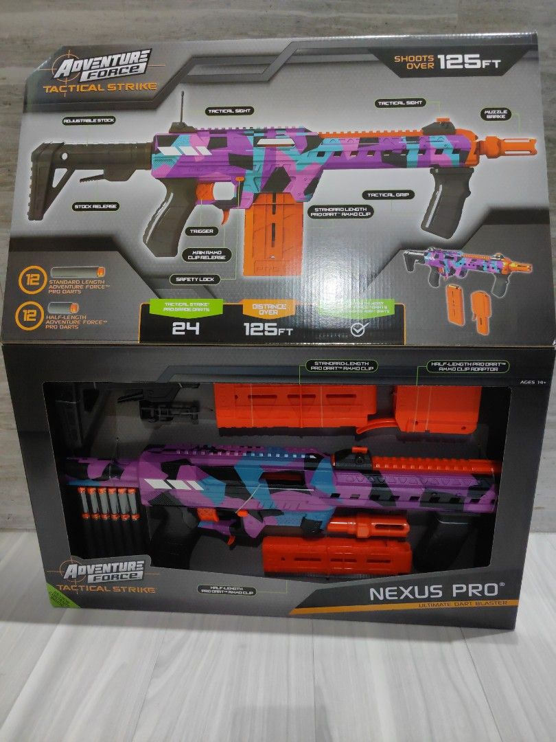 Nerf Adventure Force Nexus Pro, Hobbies & Toys, Toys & Games on Carousell