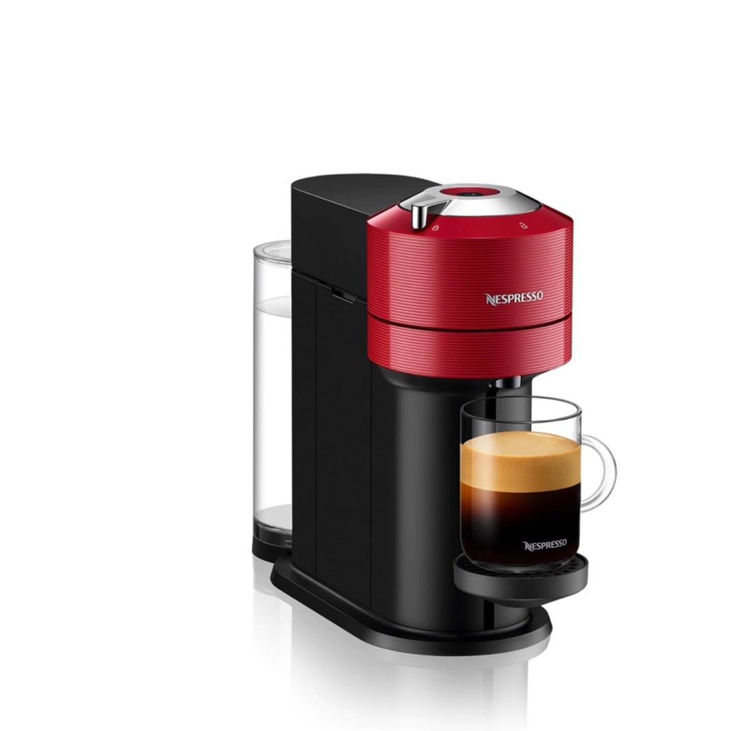 Nespresso vertuo next (red), TV & Home Appliances, Kitchen Appliances ...