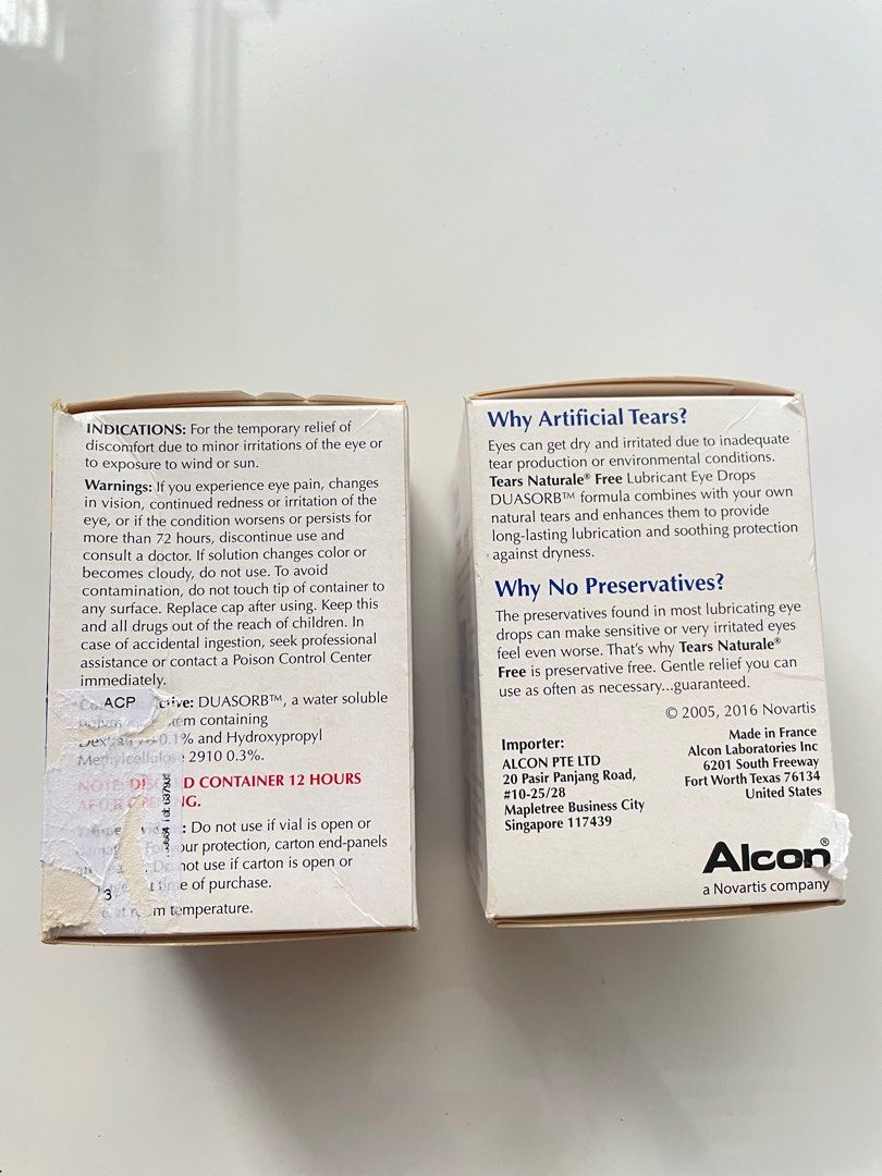 *NEW* Alcon Eye drops, Beauty & Personal Care, Vision Care on Carousell